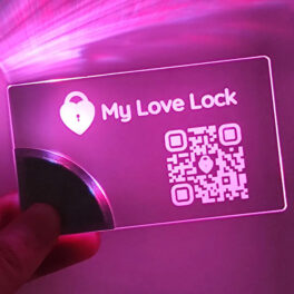 Custom LED Business Cards: USB Rechargeable - Flashion Statement