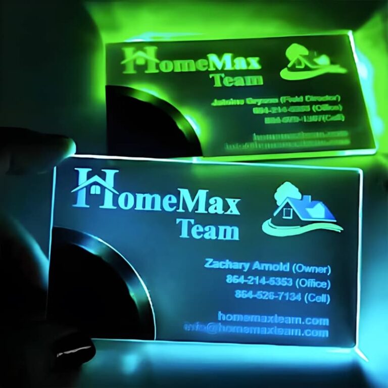 Custom Acrylic Edge Lit Sign | Engraved LED