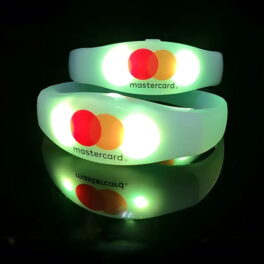 Silicone Remote Controlled LED Bracelets for Events