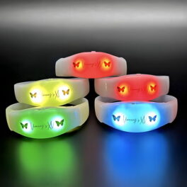 Silicone Remote Controlled LED Bracelets for Events