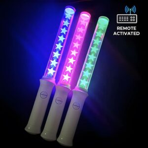 6 Pack LED Champagne Flutes – Light Up Champagne Glasses