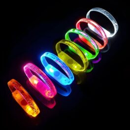 Slim 3-Mode LED Bracelets | Engraved LED Wristbands